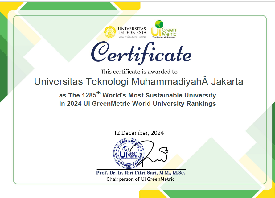 UTM Jakarta sebagai Kampus Berkelanjutan, diakui dunia | Universitas ...